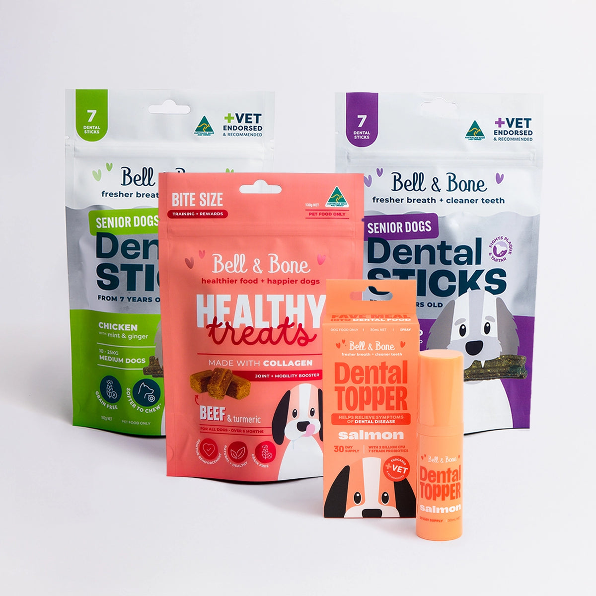 Senior Dog Best Sellers Starter Bundle - 4 Pack – Bell and Bone