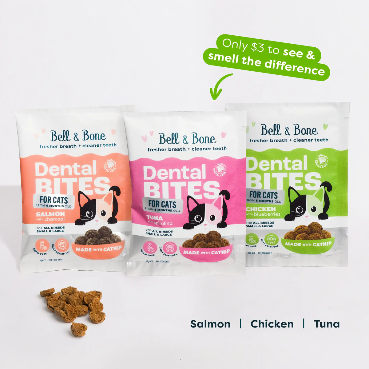 Cat Dental Bites - Sample – Bell and Bone